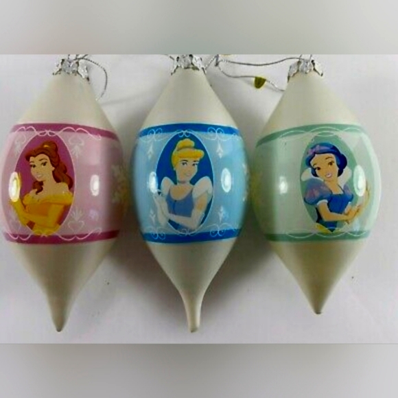 Disney | Holiday | New 3 Pic Disney 200 Cinderella Princess Tear Drop S ...